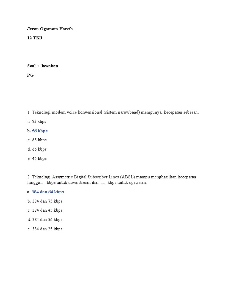 Jevon Ogamota Harefa | PDF