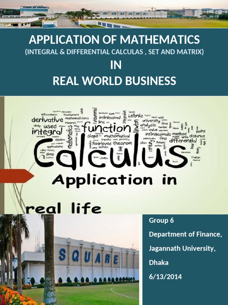 Business Math Applications in Industry | PDF | Matrix (Mathematics ...