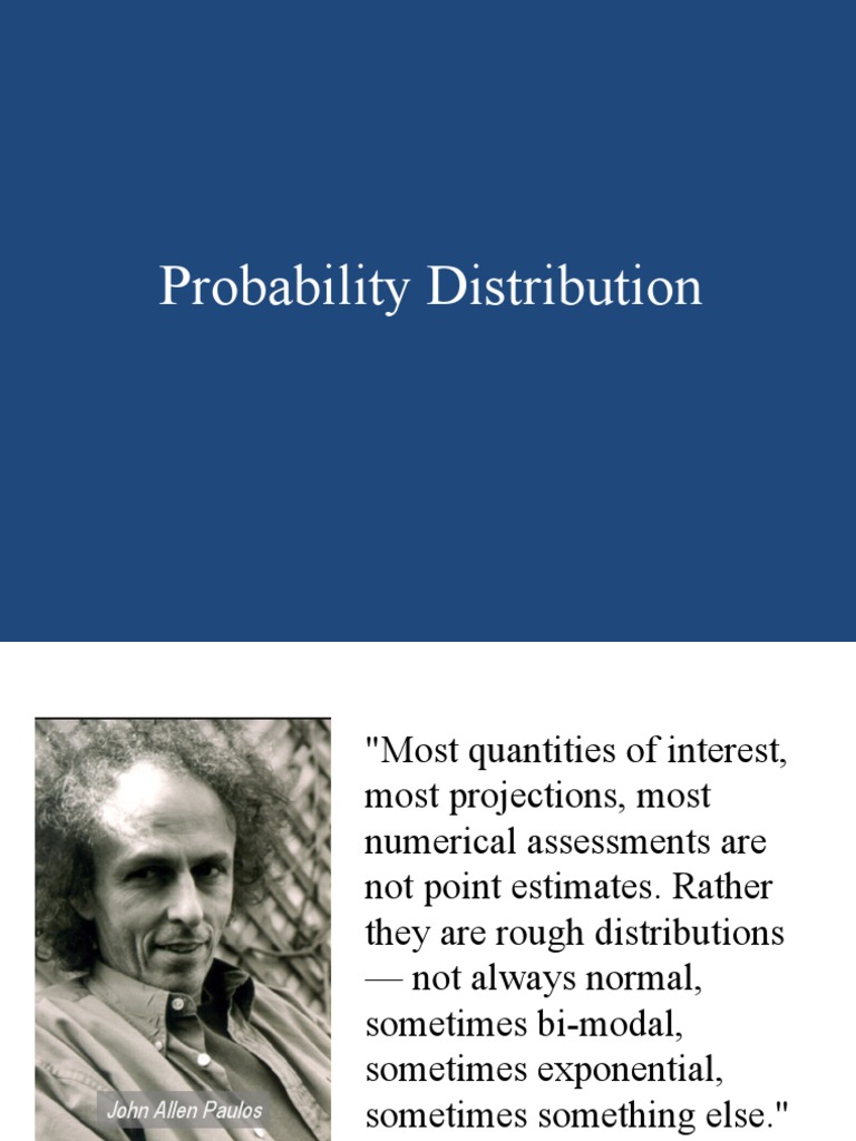 Understanding Probability Distributions | PDF | Probability ...