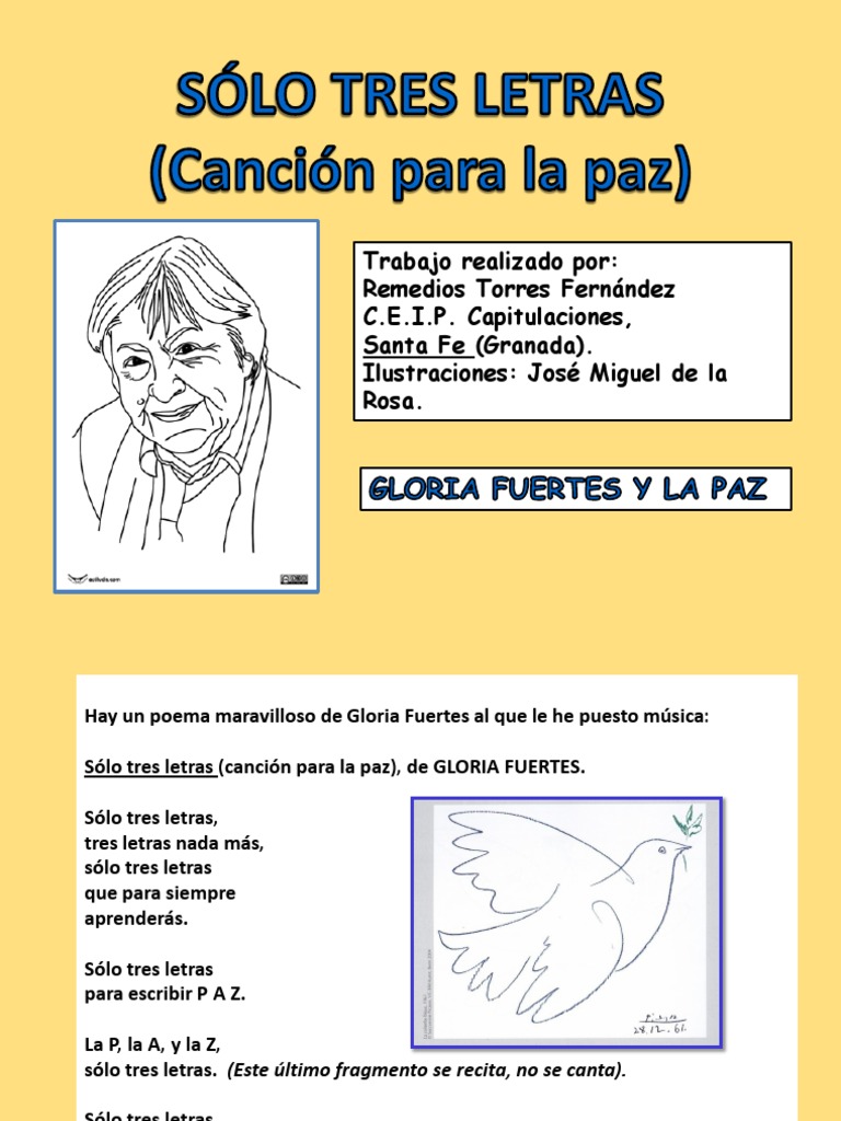 Sólo Tres Letras PDF | PDF