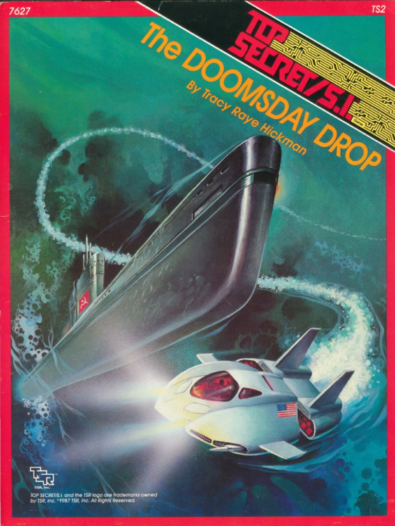 TSR Top Secret S.I. RPG - TS2 - The Doomsday Drop PDF | PDF | Tsr, Inc ...