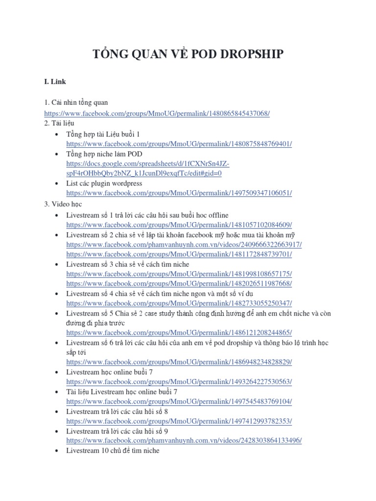 Pod Dropshipping | PDF