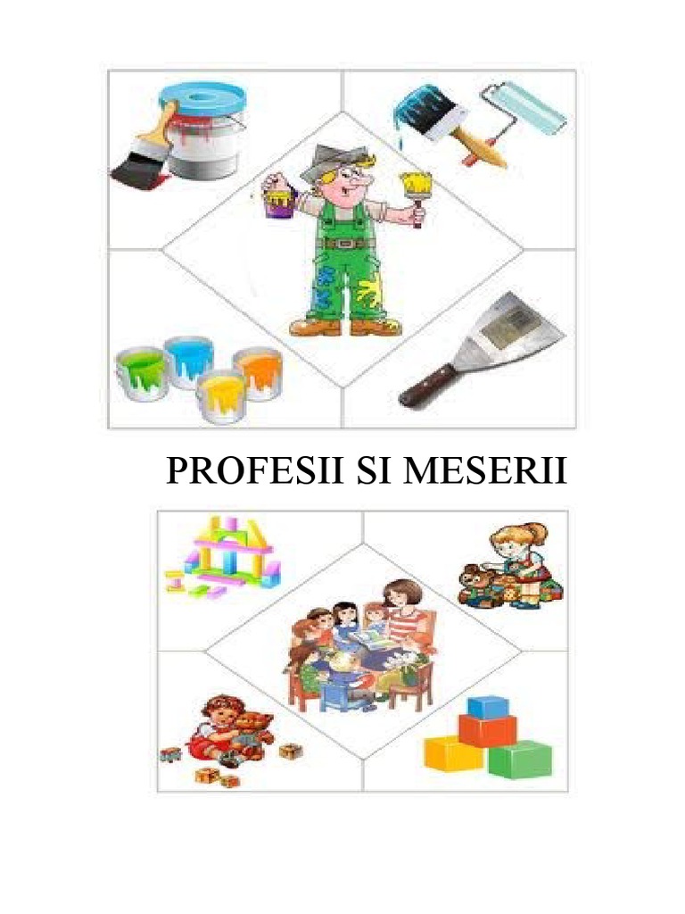 Profesii Si Meserii | PDF