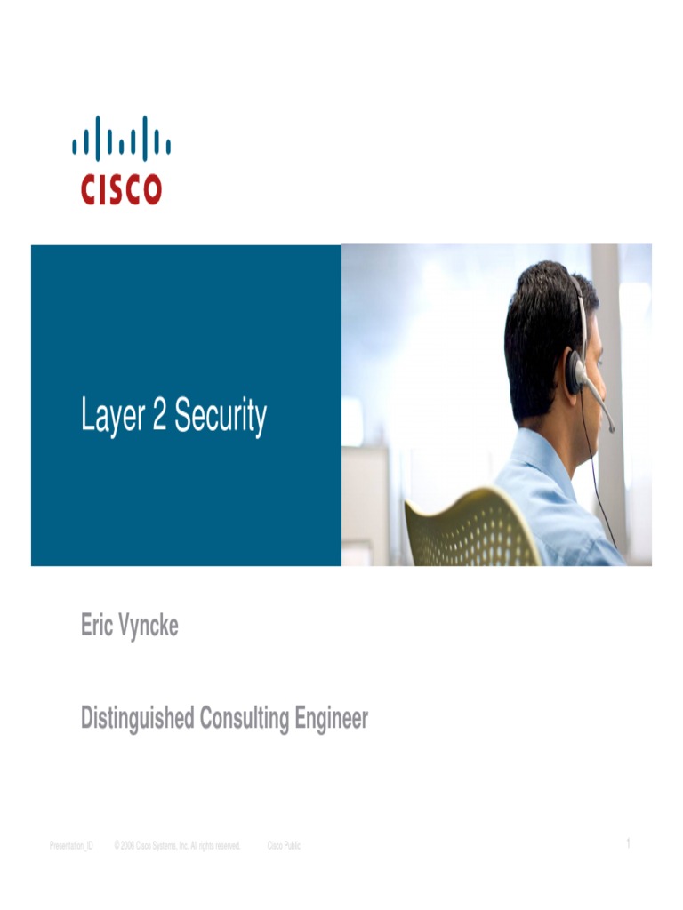 Security2006 Eric Vyncke 2 | PDF | Ip Address | Network Switch