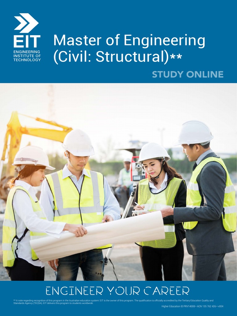 Master of Engineering (Civil: Structural) : Engineer Your Career | PDF ...