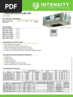 Ficha Tecnica MDV 1 Catalogo VRV Midea | PDF | Presión | Caldera
