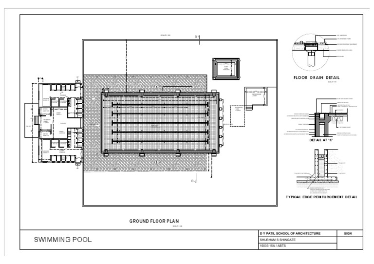 Swimming Pool 2 | PDF | Tile | Structural Engineering