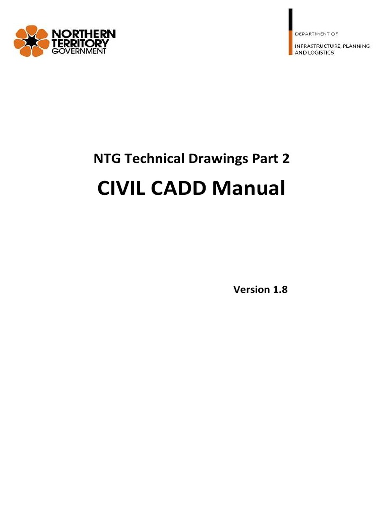 NTG Technical Drawings Part 2 Civil Cadd Manual | PDF | Computer Aided ...