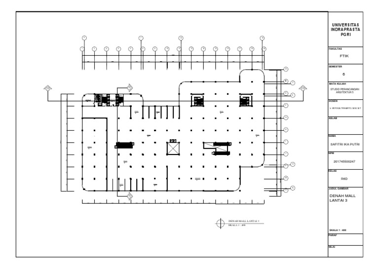 Denah Mall Lantai 3 Dengan Kop | PDF