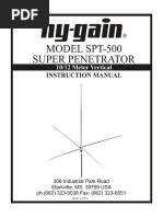 Mosley TA-33-M User 2011 | PDF | Antenna (Radio) | Coaxial Cable