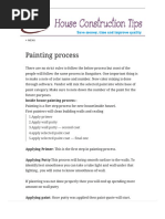 Paint Schedule Template | PDF | Paint | Art Materials
