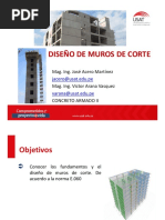 Capitulo-3 Diseño de Muros Estructurales (Placas) (2021-2) | PDF | Doblar | Ingeniería estructural