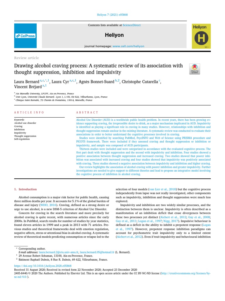Heliyon: Laura Bernard, Laura Cyr, Agn Es Bonnet-Suard, Christophe ...