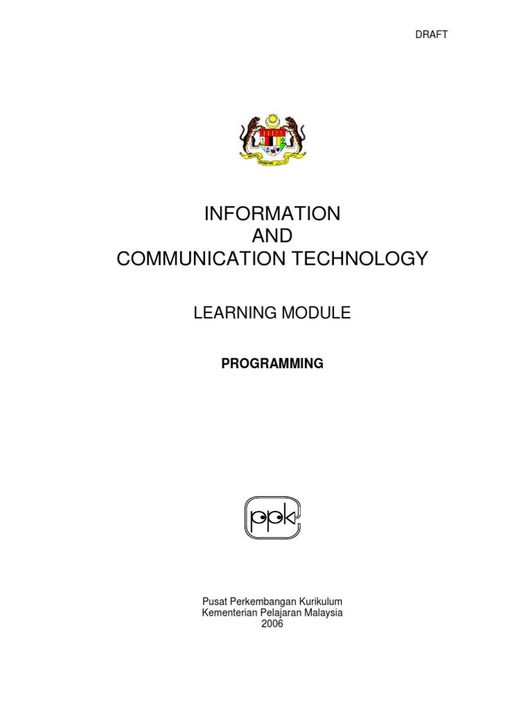 ICT - Programming | PDF | Documentation | Computer Program