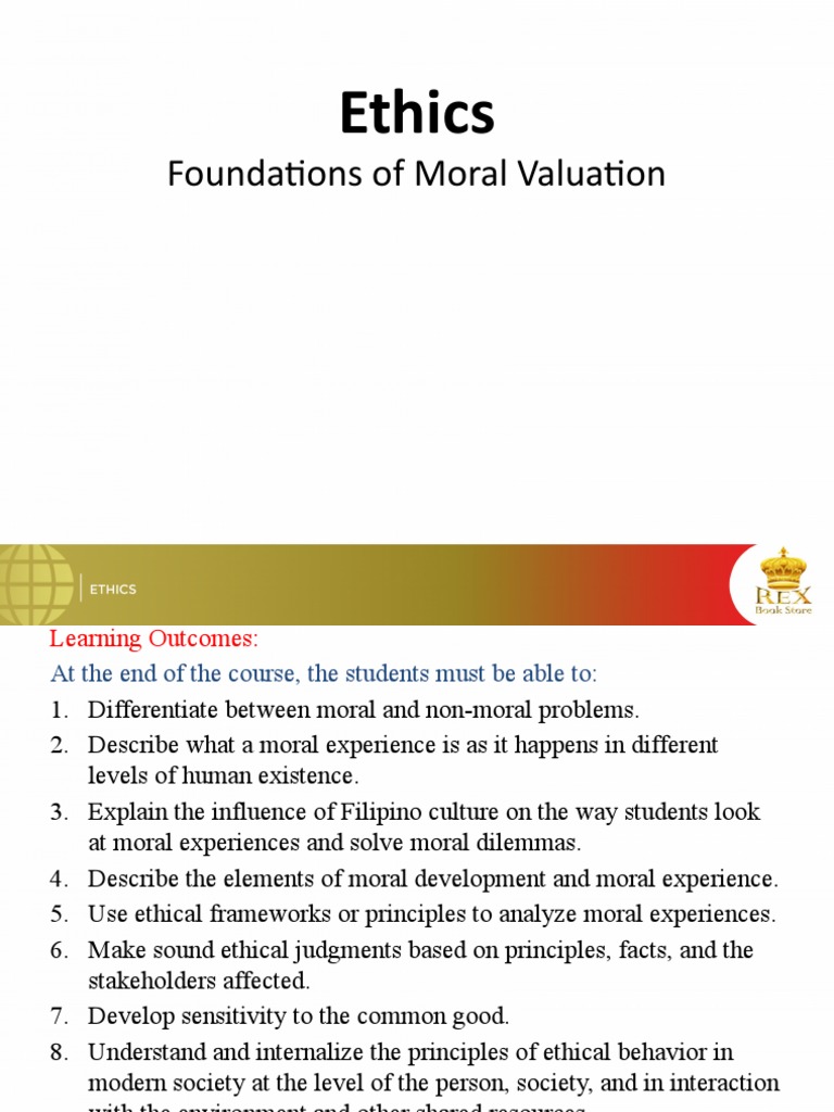 Ethics Foundations | PDF | Morality | Reason