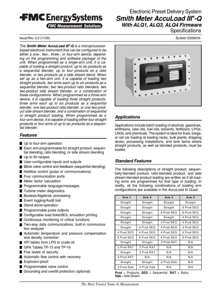 Accuload IIIQ | PDF | Alternating Current | Switch