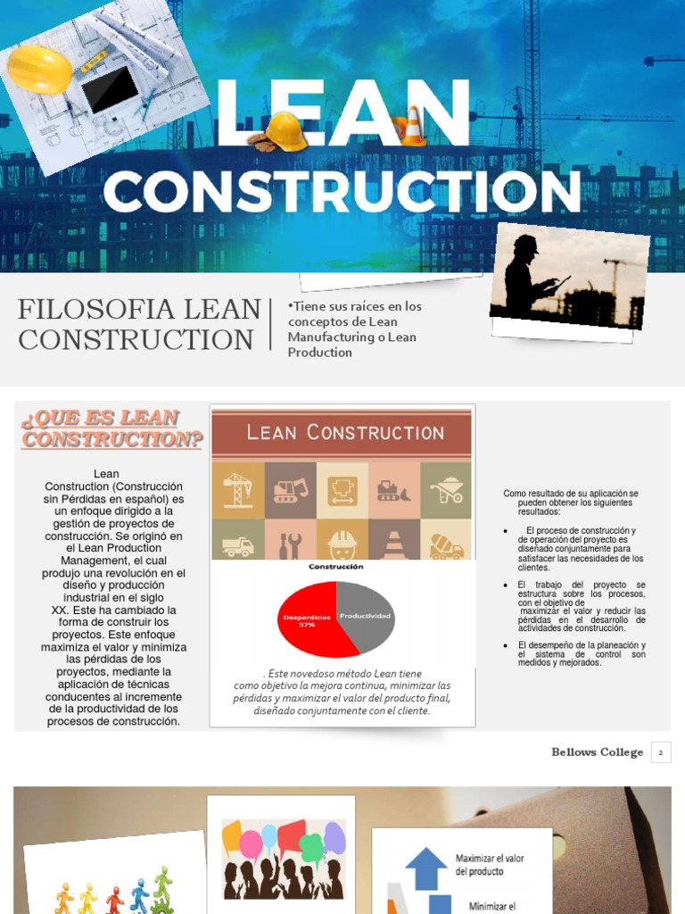 Filosofia Lean Construction | PDF | Lean Manufacturing | Ciencia de sistemas