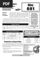 CA6NM Alloy Data Sheet | PDF | Alloy | Heat Treating