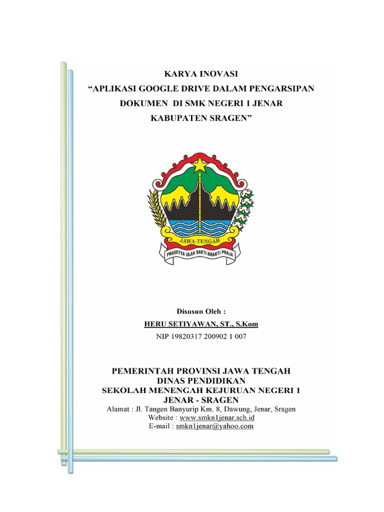 Karya Inovasiku Aplikasi Google Drive Dalam Pengarsipan Dokumen Di SMK ...