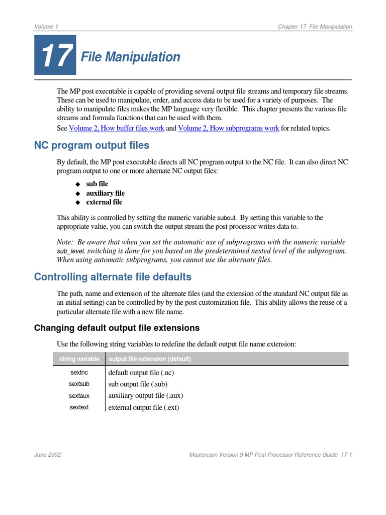 117 File Manipulation | PDF | Subroutine | Filename