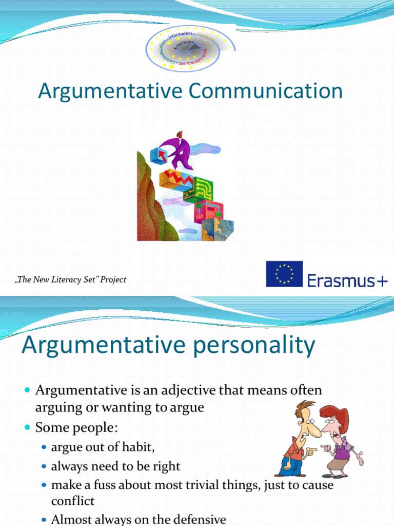 Argumentative Communication | PDF | Persuasion | Logos
