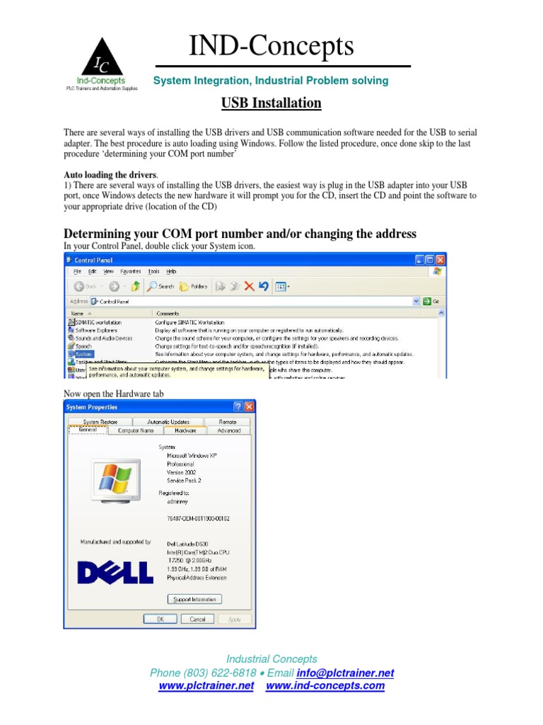USB Driver Installation Guide | PDF | Usb | Device Driver
