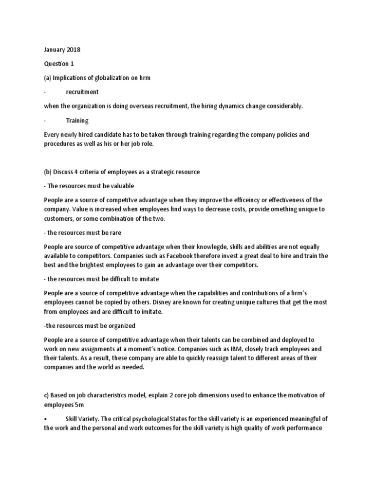 HRM PYQ 3YEARS | PDF | Performance Appraisal | Recruitment