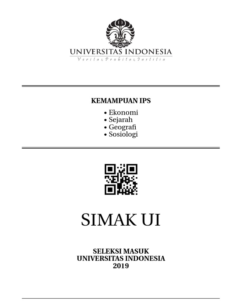 Simak Ui Soshum 2009-2019 | PDF