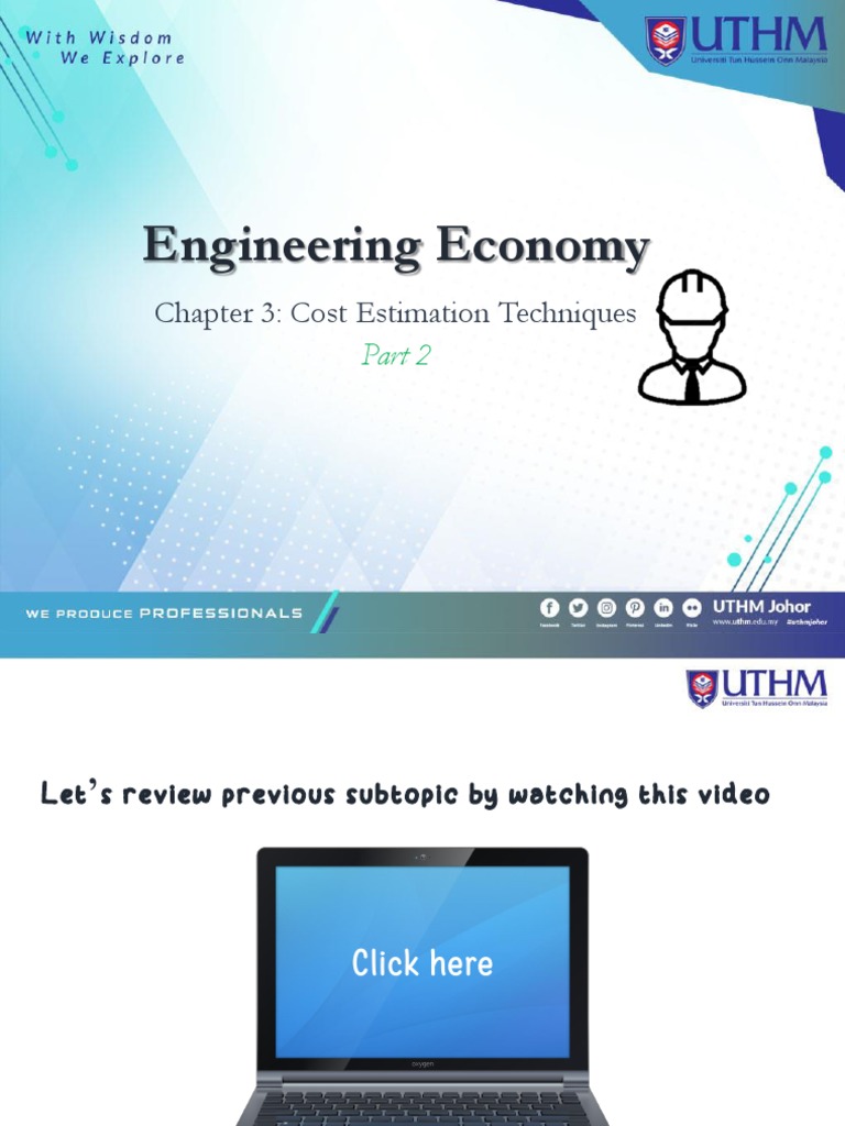 Chapter 3 Cost Estimation Techniques Pt2 Pdf All Rights Reserved