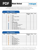 Resistance Training WORKOUT PLAN | PDF | Strength Training | Physical ...