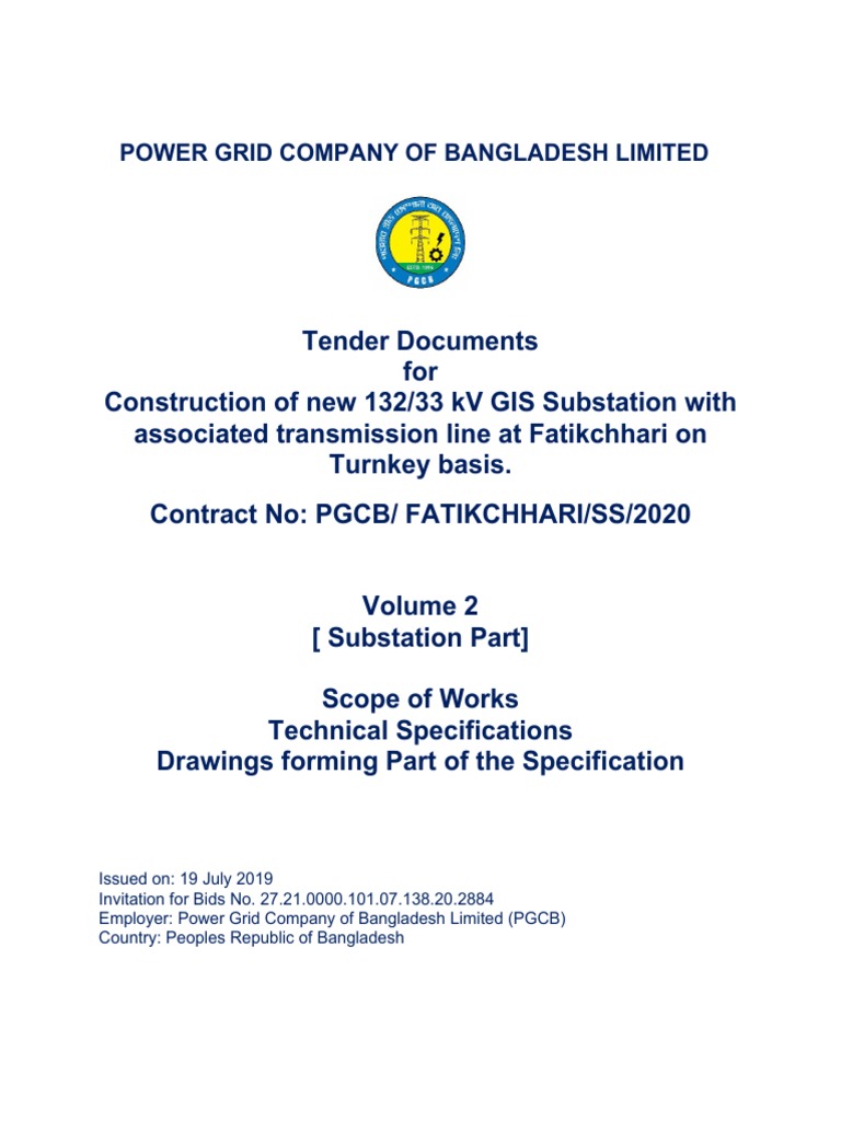 Volume 2 of 3 (Substation Part) | PDF | Insulator (Electricity ...
