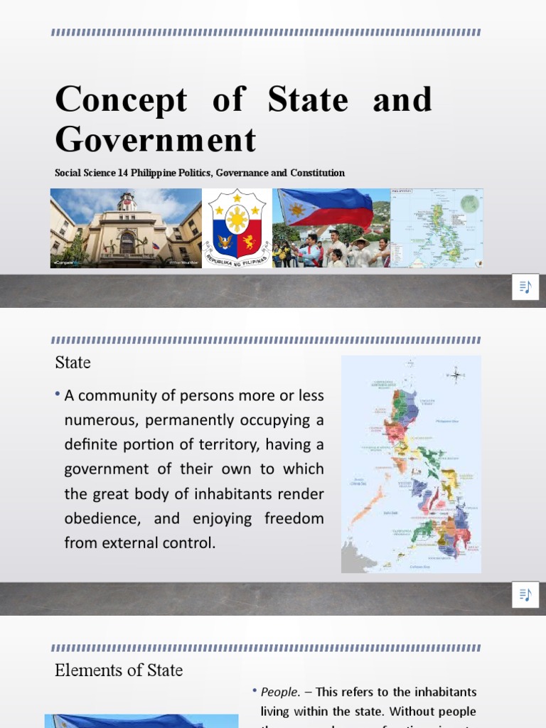 Concept of State and Government | PDF | Legislature | Constitution