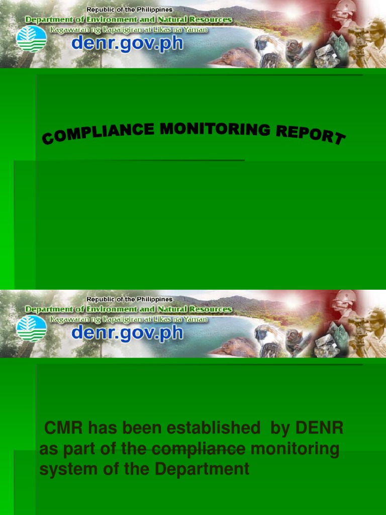 CMR | PDF | Environmental Impact Assessment | Regulatory Compliance
