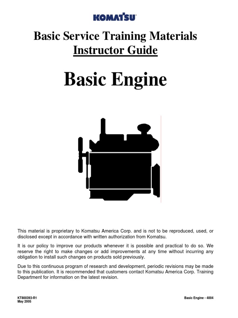 Bn-Full Instructor Guide | PDF | Horsepower | Piston