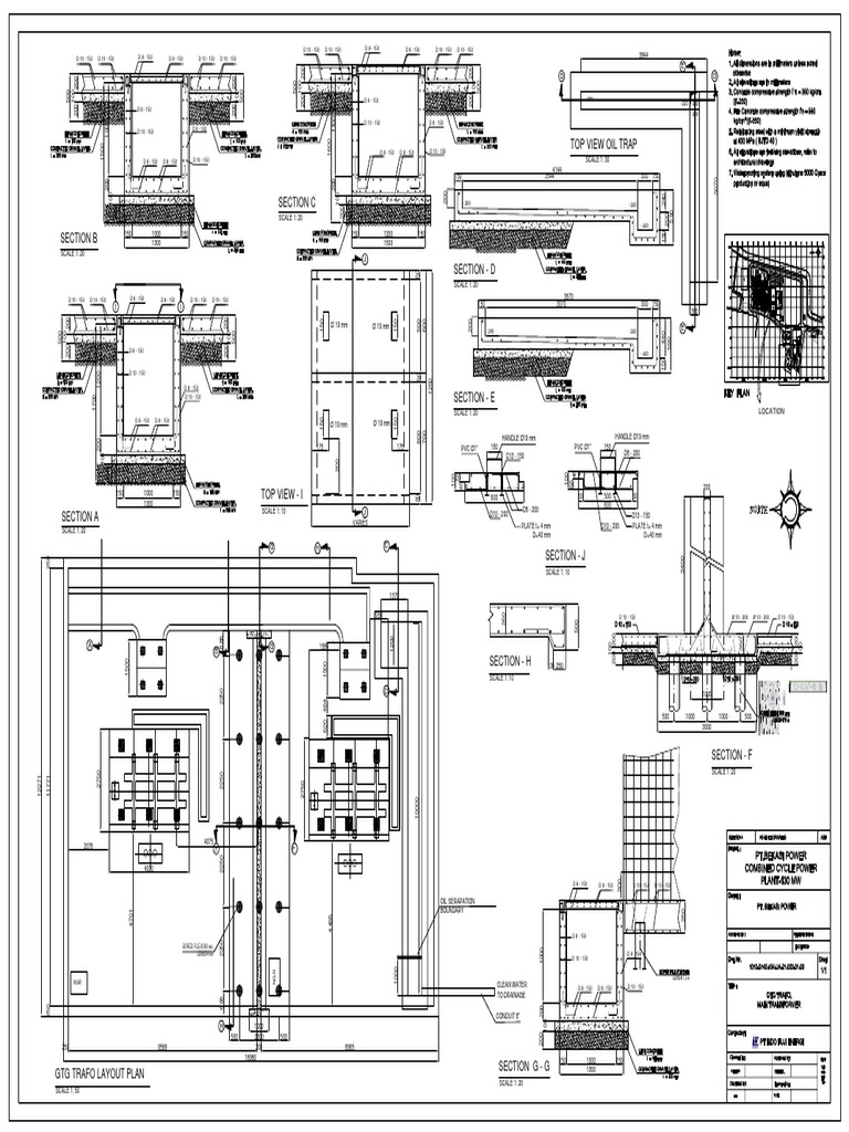 GTG Transformer Layout Plan | PDF