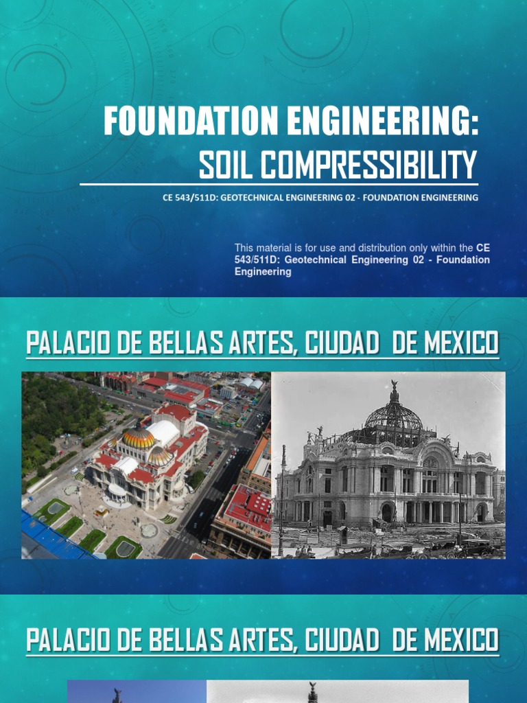 Foundation Engineering. 02 Soil Compressibility | PDF | Natural ...