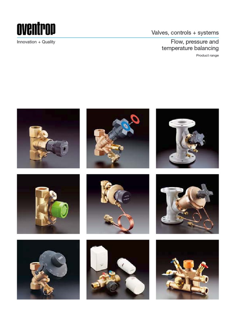 Oventropp Balancing | PDF | Valve | Home Appliance