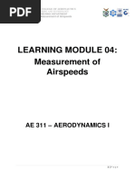 Aerodynamics Formulas | PDF | Fluid Dynamics | Aerodynamics