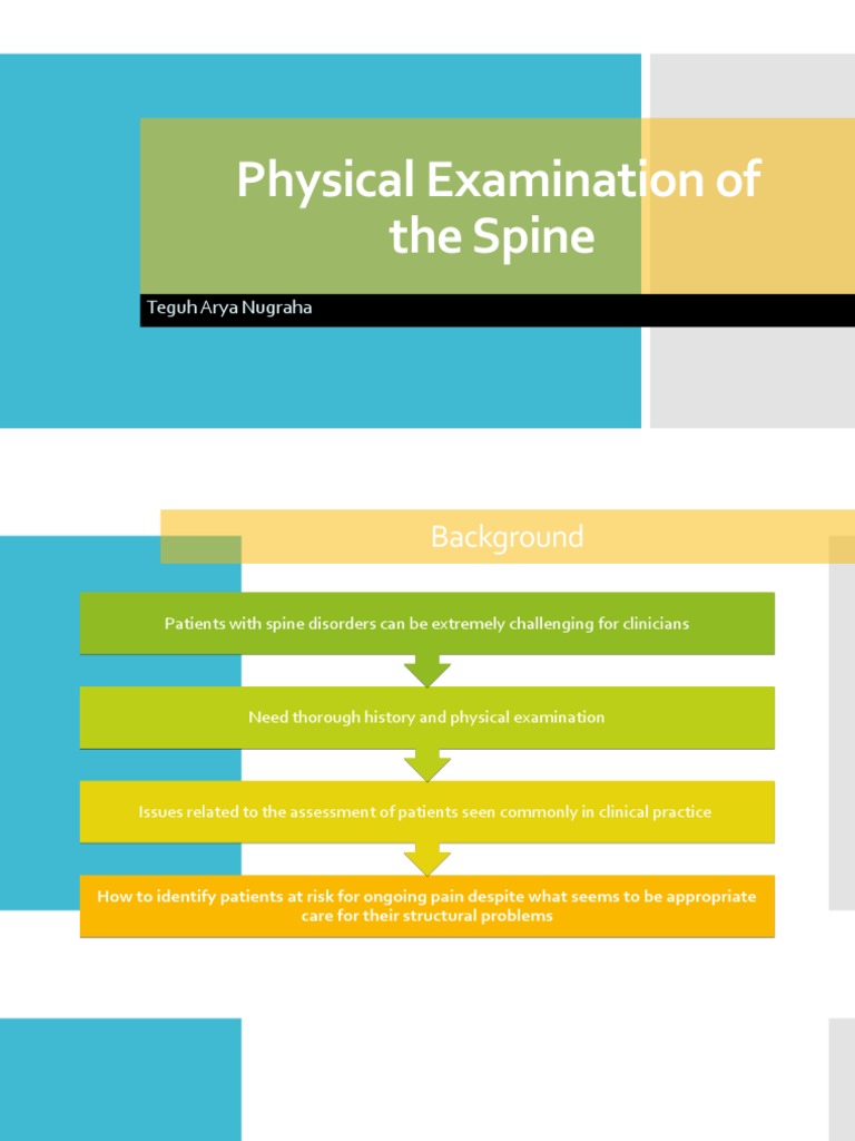 Physical Examination of The Spine | PDF | Paresthesia | Anatomical ...