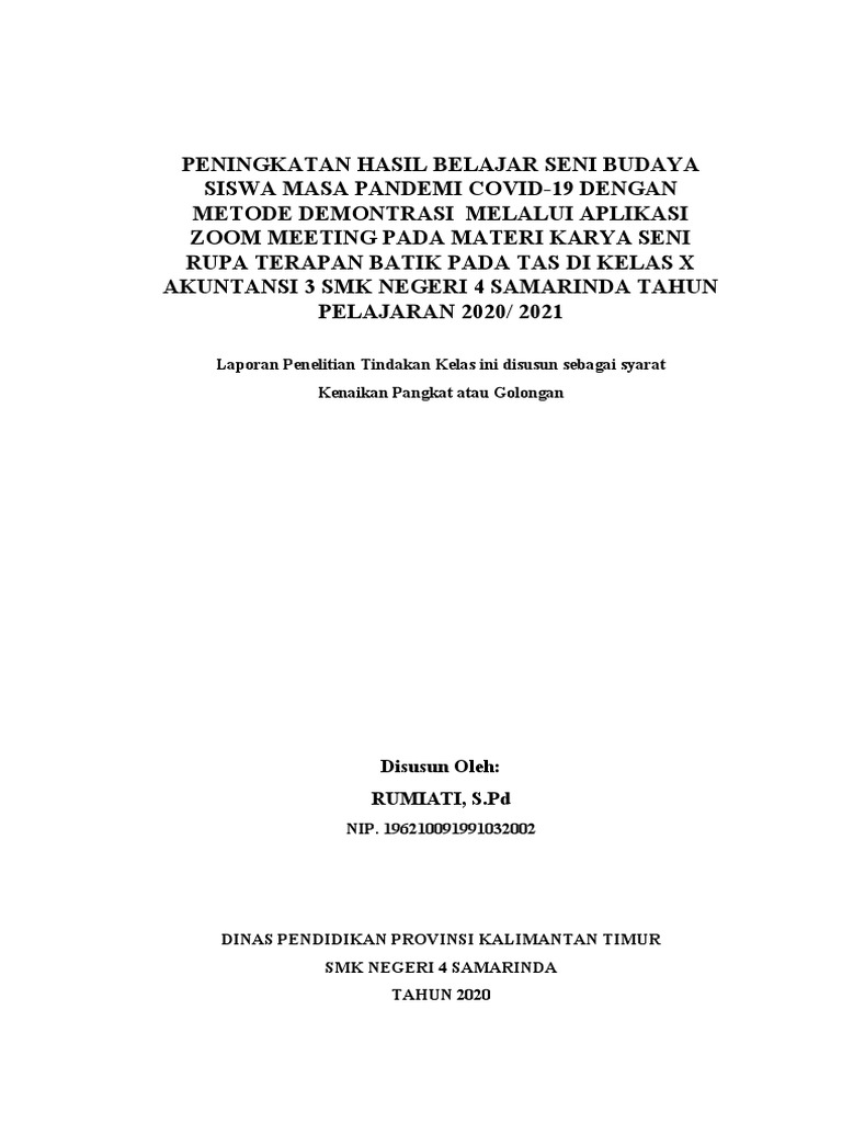 Cover PTK Bu Rum2 | PDF