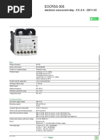Schneider Electric - EOCR - 3DM2-WRDUWZ | PDF | Relay | Alternating Current