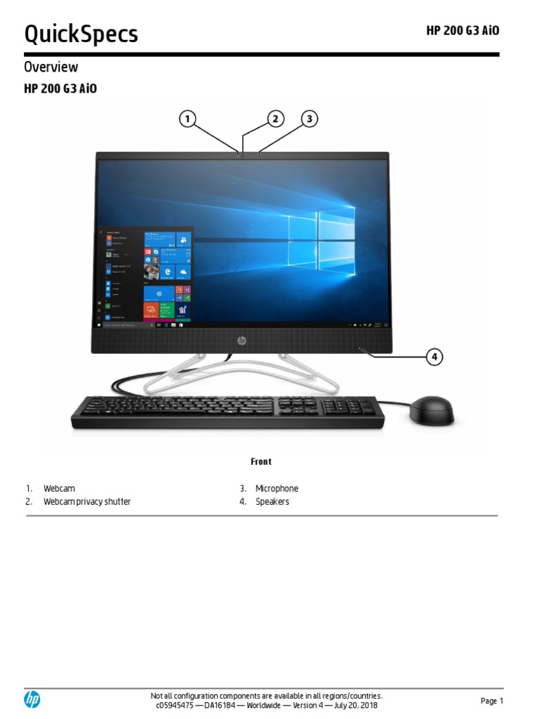 HP Computer - Workstation | PDF | Solid State Drive | Ieee 802.11