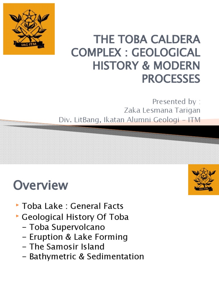 The Toba Caldera Complex | PDF | Lava | Types Of Volcanic Eruptions