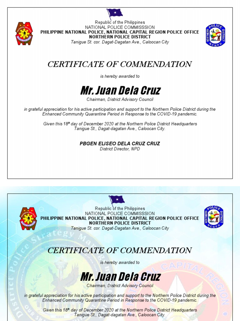 Cert of Comm | PDF | Philippines | Emergency Management