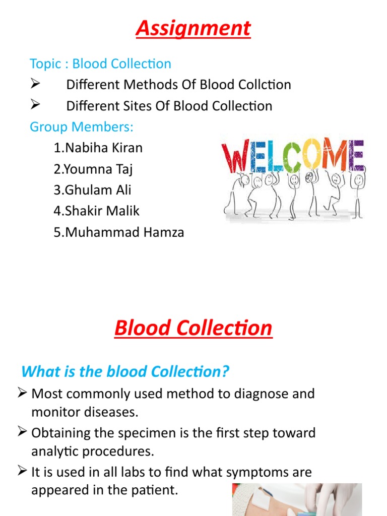 Blood Collection | PDF | Vein | Tissue (Biology)
