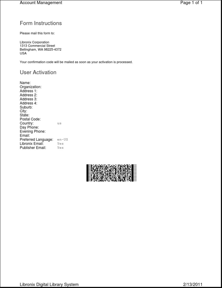 Form Instructions: Please Mail This Form To | PDF