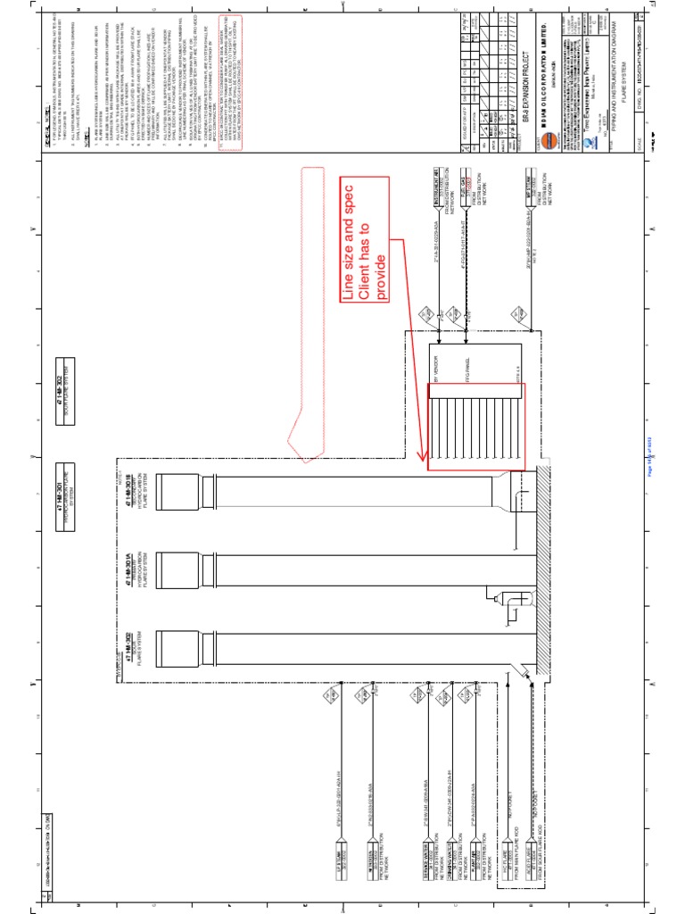 Flare System P&ID Overview | PDF | Hydraulics | Manufactured Goods