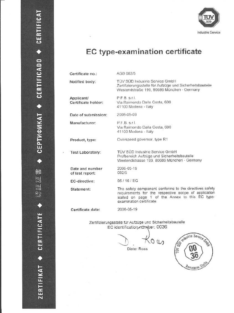S2 Cert Agb 082-5 R1LR | PDF