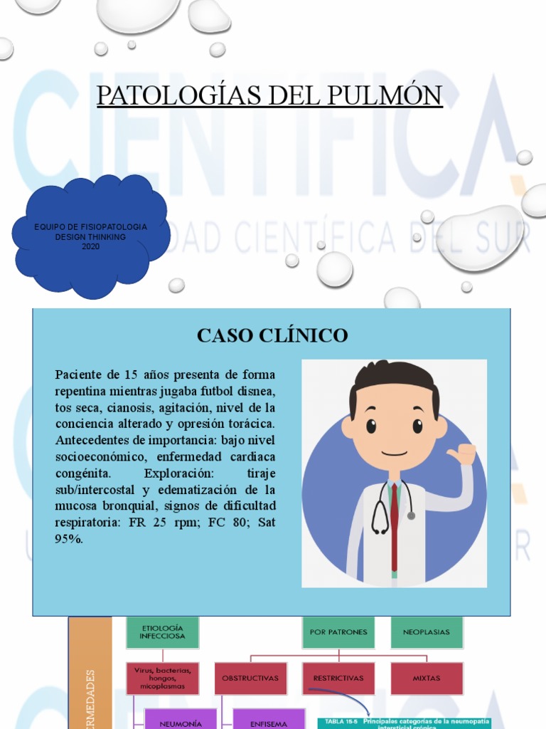 CLASE 9 - Patologías Del Pulmón | PDF | Tos | Neumonía