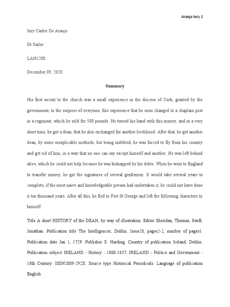 British Periodical Summary | PDF